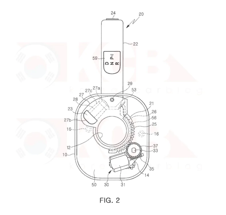 Genesis GV90 Gear Selector Revealed in New Patent