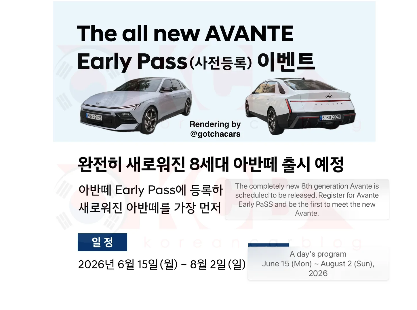 2027 Hyundai Elantra: Early Access geöffnet, Design & Marktstart